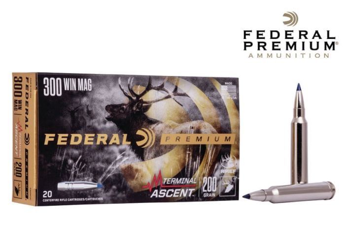 Federal Premium Terminal Accent 300 Win Mag 200 gr. Ammunitions ...