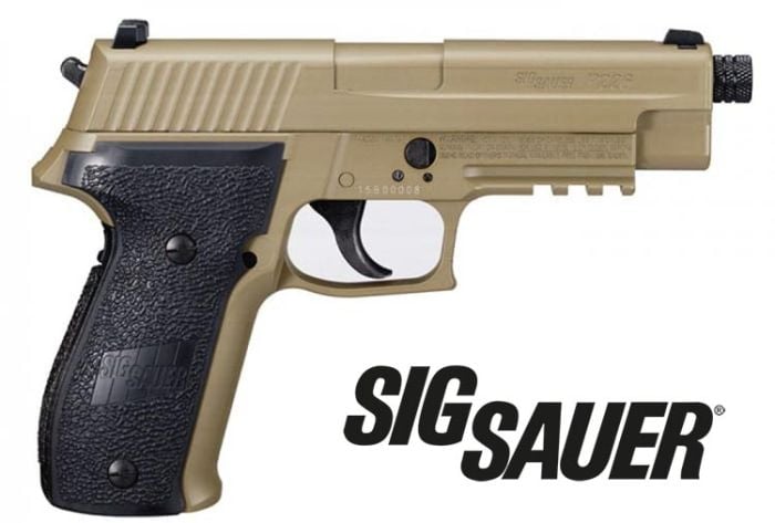 Pistolet à Air Sig Sauer P226 MK-25 FDE cal .177 | Londero Sports