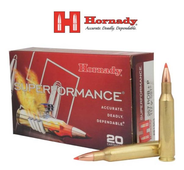Hornady Superformance 257 Roberts 117 Grain Ammunition | Londero Sports