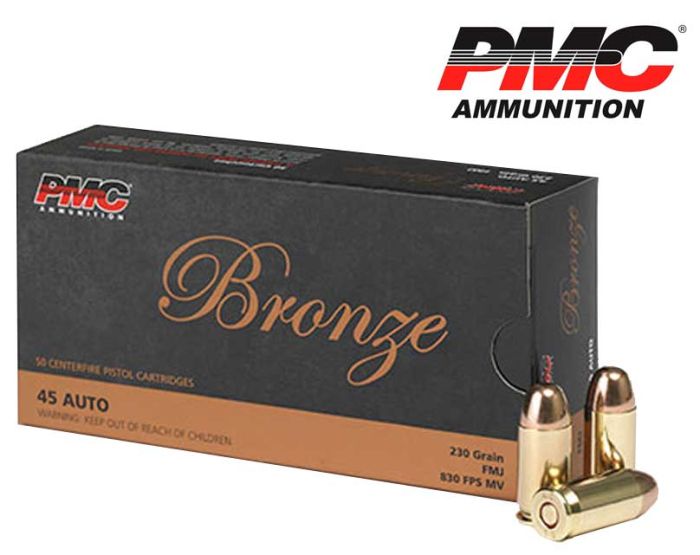 PMC Bronze 45 Auto 230 gr. Ammunitions | Londero Sports
