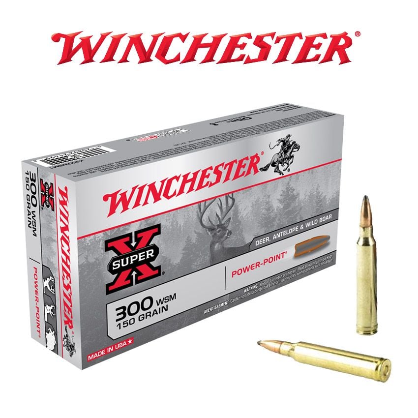 Winchester Super X 300 WSM 150 gr. Ammunitions | Londero Sports