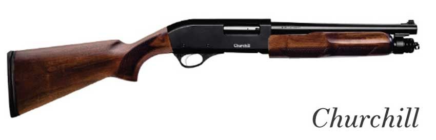 Churchill Pump 12 ga. 12.6'' Shotgun | Londero Sports