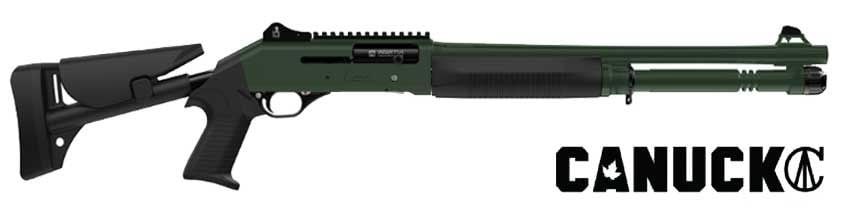 Canuck Elite Operator OD Green 12 ga. 19'' Shotgun | Londero Sports