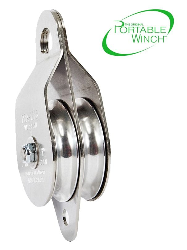 Portable Winch Double Pulley | Londero Sports