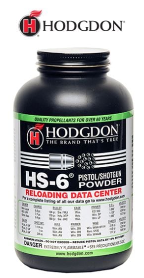 Hodgdon HS-6 Pistol Powder 1 lb | Londero Sports