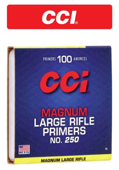 CCI Large Rifle Magnum No. 250 Primers | Londero Sports