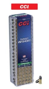 CCI Target 22 Short 29 gr. Ammunitions | Londero Sports