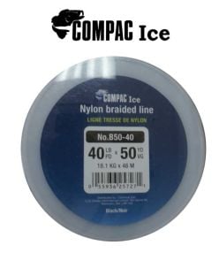 Compac Ice Black 40 lb Braided Line | Londero Sports