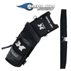 Avalon Archery Tec X Field Quiver – Right-Handed Gray Archery Accessory ...