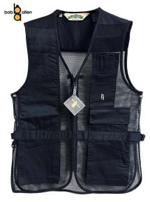 Bob Allen Black Full Mesh Shooting Vest | Londero Sports