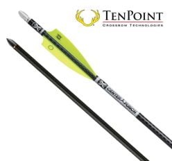 TenPoint EVO-X CenterPunch 20'' Premium Carbon Crossbow Arrows - 6-pack ...