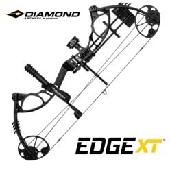Diamond Archery Edge XT Compound Bow - Left Hand, Black | Londero Sports
