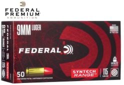 Federal Syntech Range 9mm Luger Ammunitions | Londero Sports