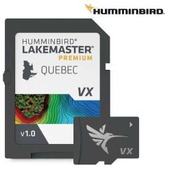Humminbird LakeMaster VX Premium Quebec V1 Maps Card | Londero Sports