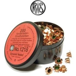 RWS 6 Flange Musket Caps 200/pqt | Londero Sports