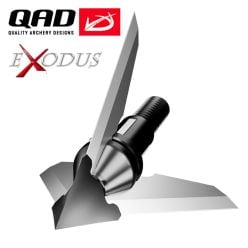 QAD Exodus XBow Swept Crossbow Broadheads 3/Pack – Bone-Crushing Accuracy | Londero Sports