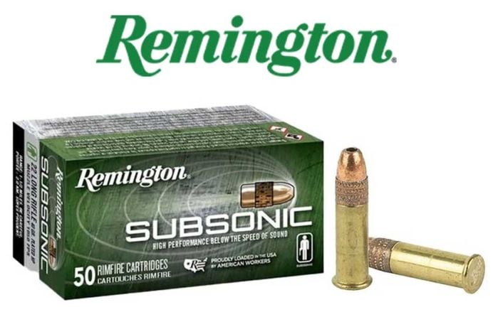 Remington Subsonic Rimfire 22 LR 40 grain Ammunition | Londero Sports