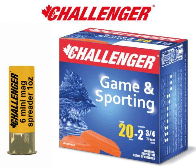 Challenger Super Magnum 12 ga. 3" 1 3/8 oz #BB Shotshells | Londero Sports