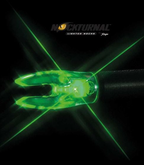 Nockturnal Fit Green Lighted Nock 3/Pack | Londero Sports