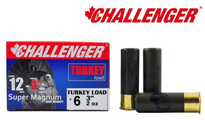 Challenger Turkey Load 12 ga. 3'' 2oz #6 Shotshells | Londero Sports