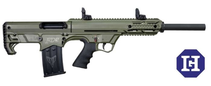 Hunt Group Arms FD12 Bullpup Series OD Green 12 ga. 20'' Shotgun ...