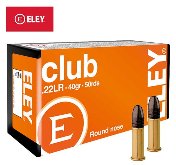 Eley Club 22 LR 40 gr Ammunitions | Londero Sports