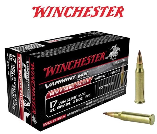 Munitions Winchester Varmint 17 WSM 25 grain | Londero Sports