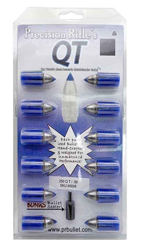 Precision Rifle's QT Polymer Tip .50 cal 250 gr. Bullets | Londero Sports