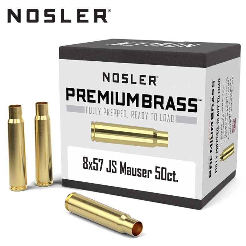 Douilles Brass 8x57 JS Mauser de Nosler | Londero Sports