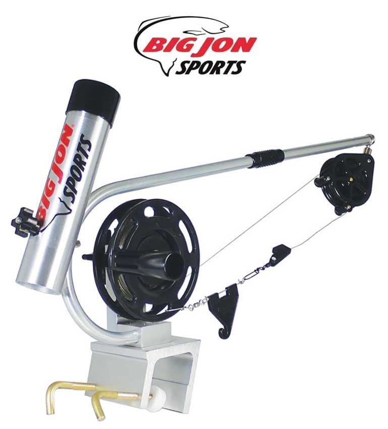 Big Jon The Runabout Clamp-On Manual Downrigger | Londero Sports