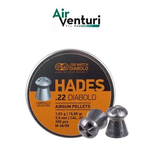 Plombs JSB Hades .22 Calibre 15,89 gr – Boîte de 500 | Londero Sports