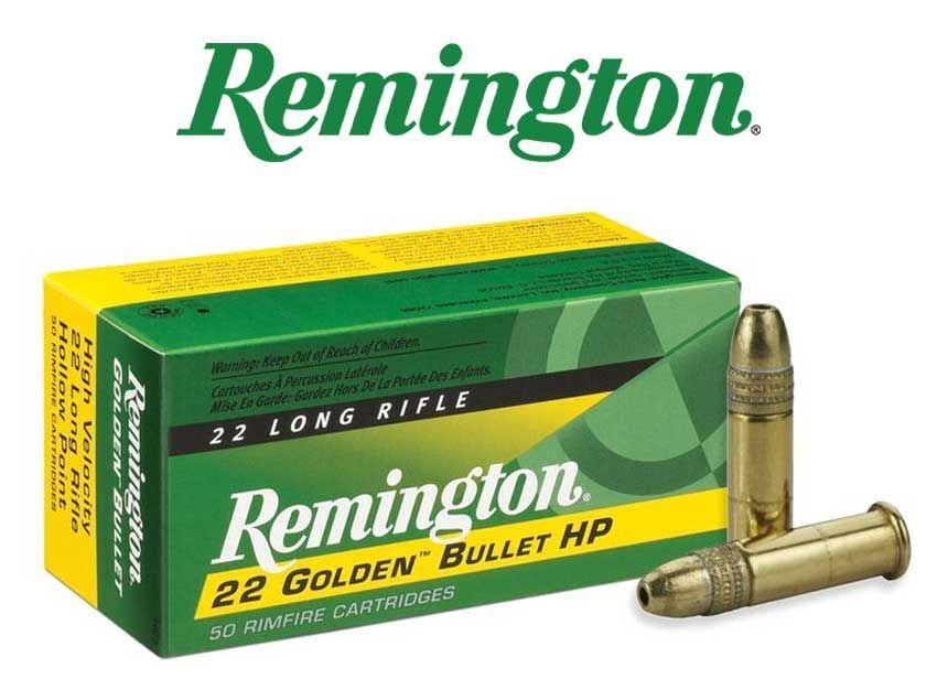 Remington 22 Golden Bullet HP 22 LR 36 grain Ammunition | Londero Sports