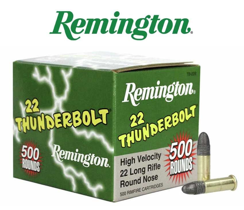 Remington Thunderbolt 22 LR 40 gr Ammunition | Londero Sports