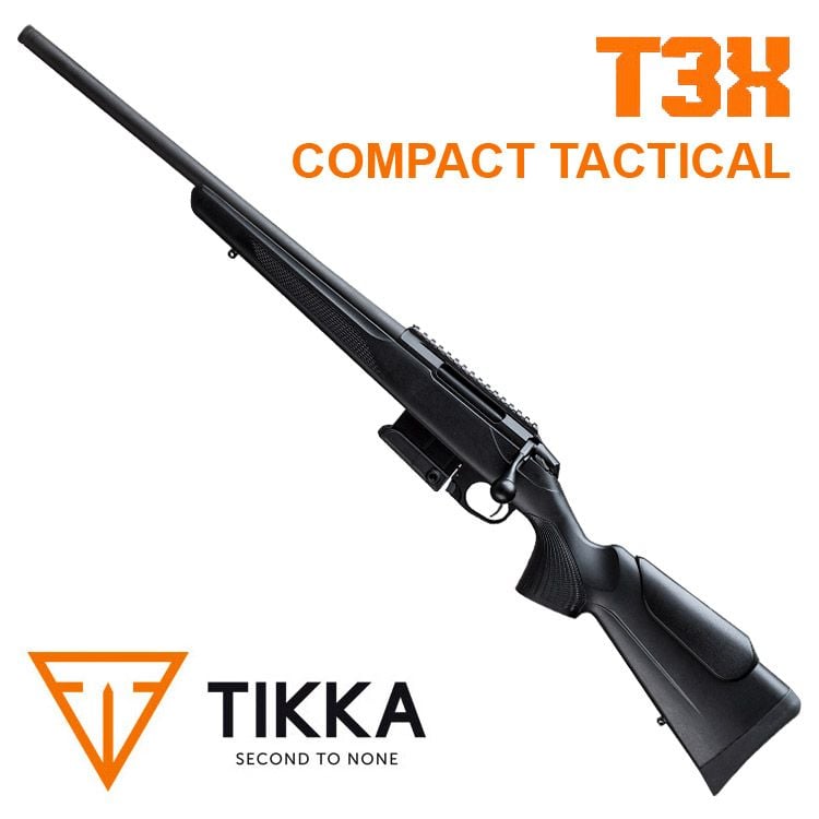 Tikka T3x Compact Tactical 6.5 Creedmoor Left-Handed Rifle – Precision ...