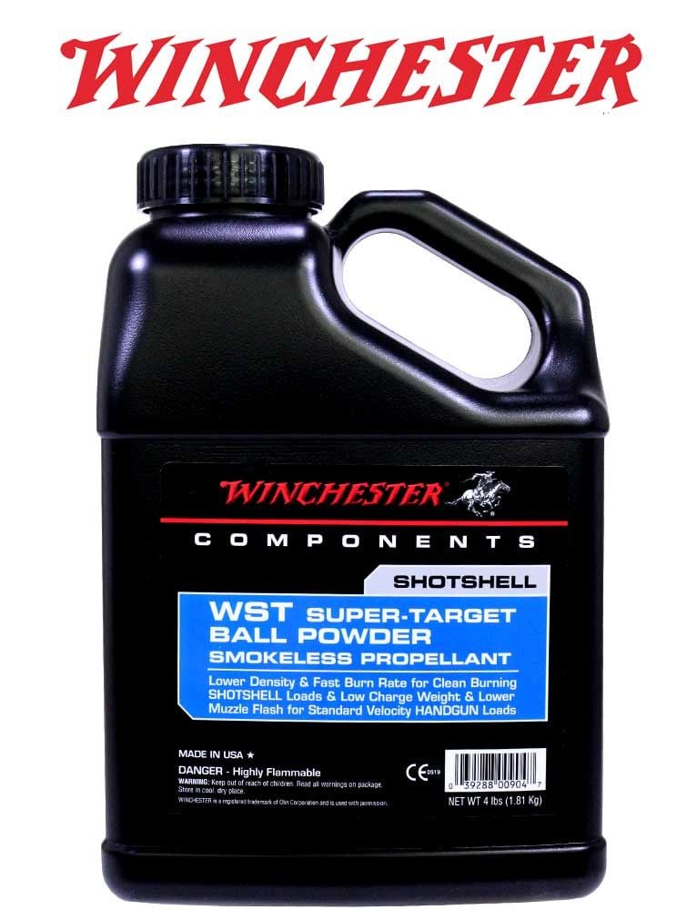 Hodgdon Winchester WST Shotgun Powder 4 lb – Premium Reloading Powder ...