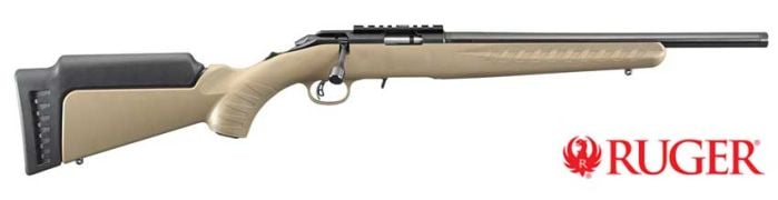 Ruger American Rimfire Tan 22 LR 16'' Rifle | Londero Sports