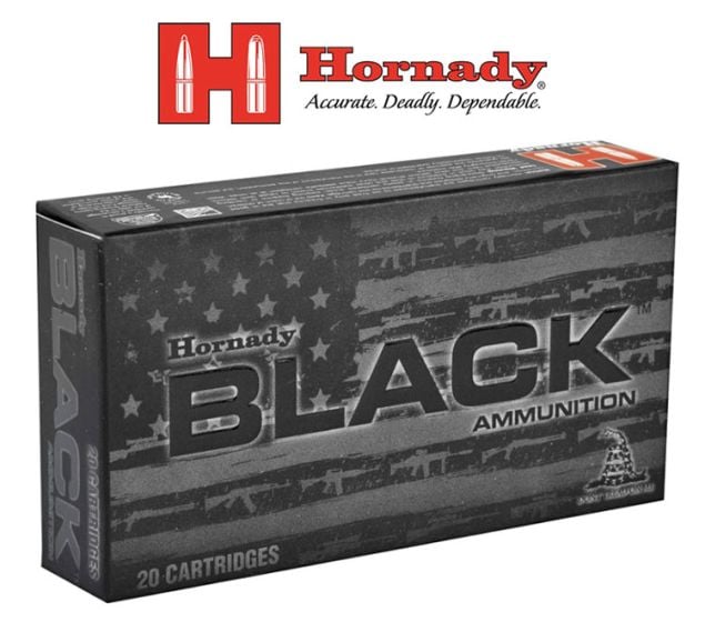 Hornady 223 Rem 62 gr FMJ Hornady BLack Ammunitions 20/pack | Londero ...