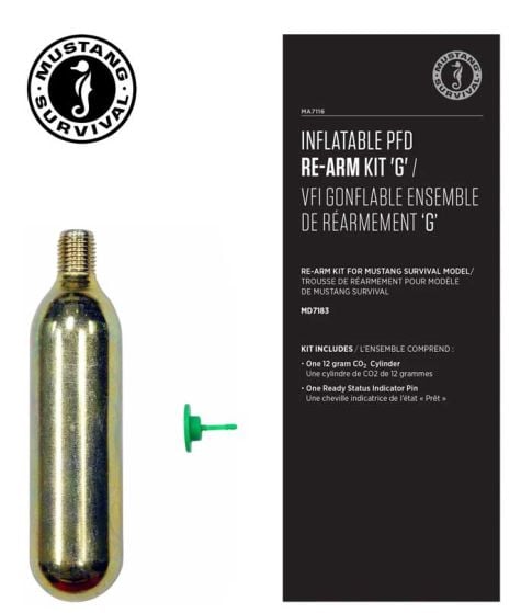 Mustang Survival MA7116 12G Re-Arm Kit G/ Manual | Londero Sports