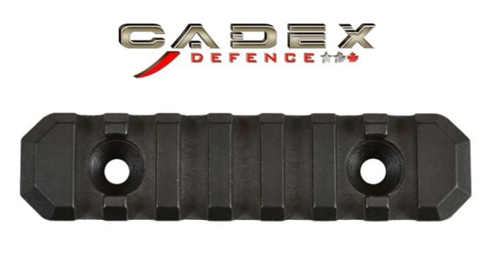 Cadex Strike Chassis 3.5" Aluminum Bipod Rail | Londero Sports