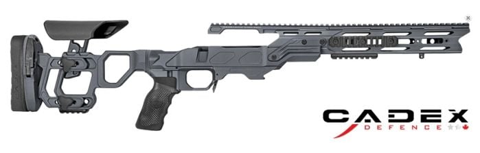 Châssis Field Tactical Rem 700 Short Action Skelton Droitier de Cadex ...