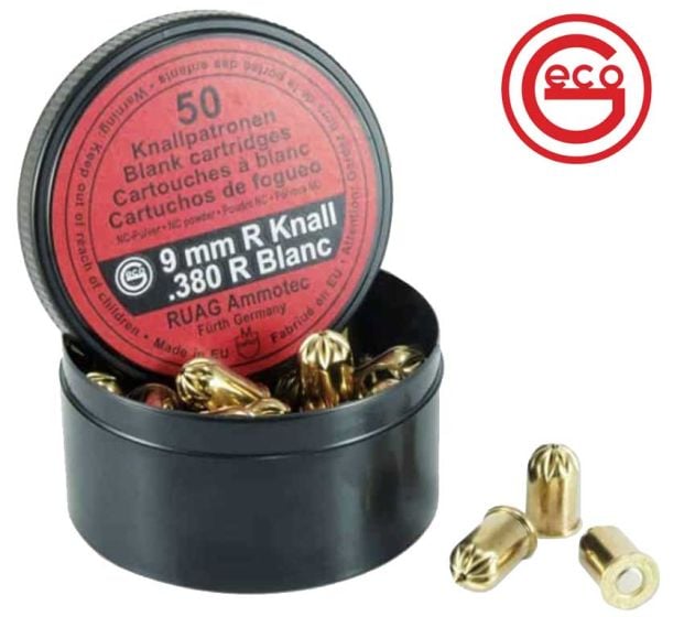 Geco 9mm R / .380 Blank Cartridges | Londero Sports