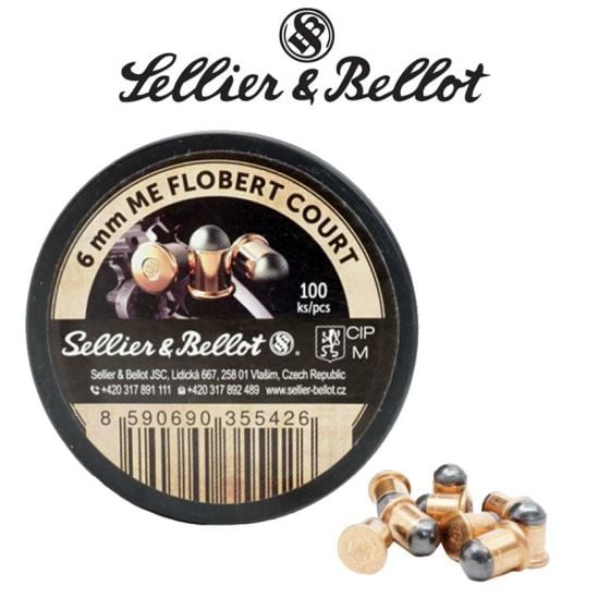Sellier & Bellot 22 Cal Flobert Short 6mm Ammunitions | Londero Sports