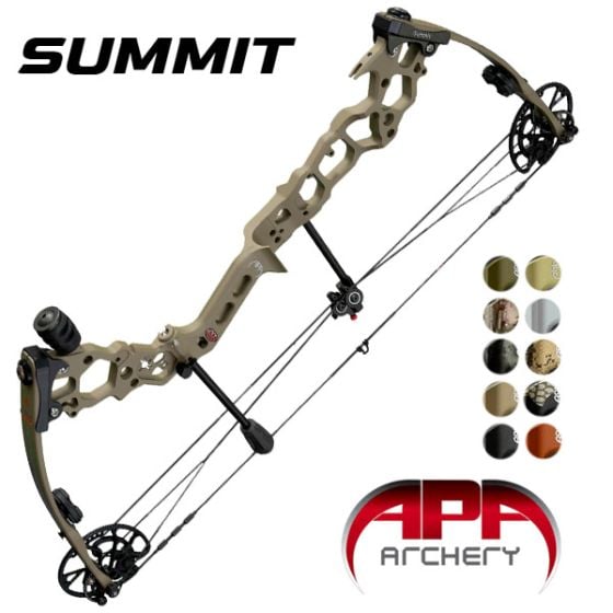 APA Summit Hunting Bow - Compact, Lightweight, High Performance ...