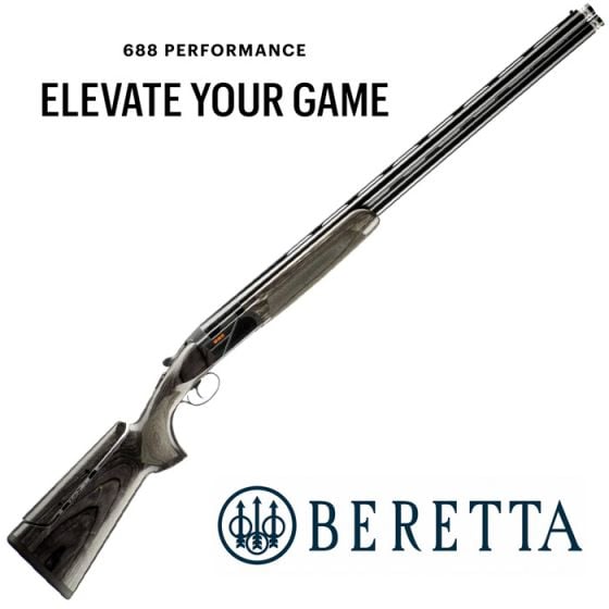 eretta 688 Performance Sporting B-Fast 12GA 3" 30" Over/Under Shotgun - Laminated Birchwood ...