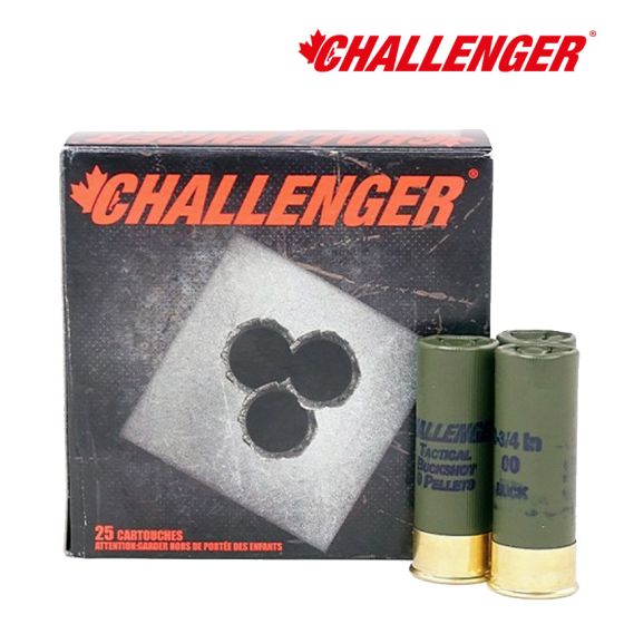 Challenger Tactical Buckshot 12 ga. 2 3/4'' 00Buck Shotshells | Londero ...