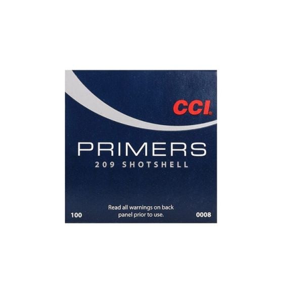 CCI Shotshell Primer 209 100/Pack | Londero Sports