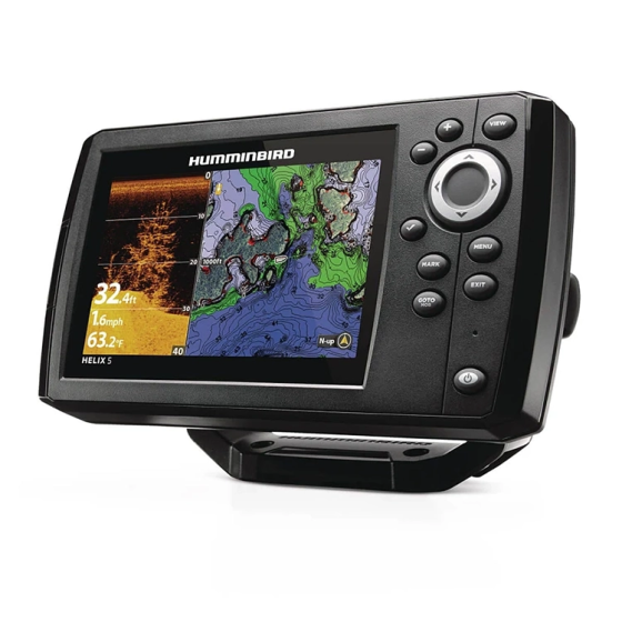 Humminbird HELIX 5 CHIRP DI GPS G3 - Advanced Fish Finder with Down ...