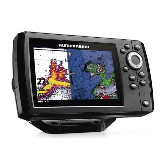 Humminbird HELIX 5 CHIRP GPS G3 PT 5" GPS Fish Finder with LM CDN Card ...