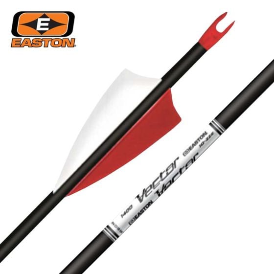 Easton Arrows Vector 1400 2'' Feathers 28'' Arrow 1/pkg | Londero Sports