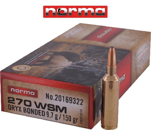 Norma Oryx .270 WSM 150 gr. Ammo | Londero Sports